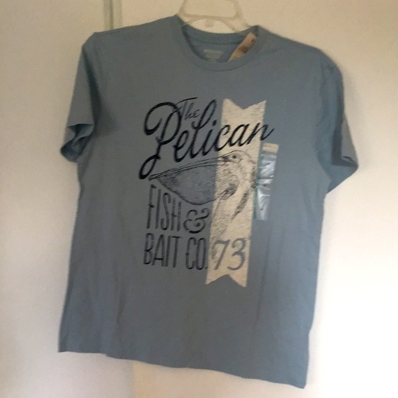 Merona | Tops | Merona Blue Medium Tee Shirt | Poshmark